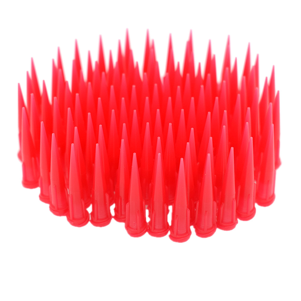 1000pcs 25G Red Plastic Tapered Dispensing Tips - Bigbong Glue Mall