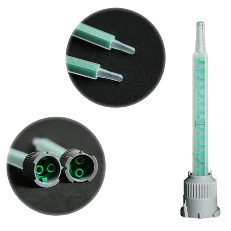 5000pcs Static Mixing Tubes Mixed Round Tube 16Cascades 1:1Ratio Nozzle ...