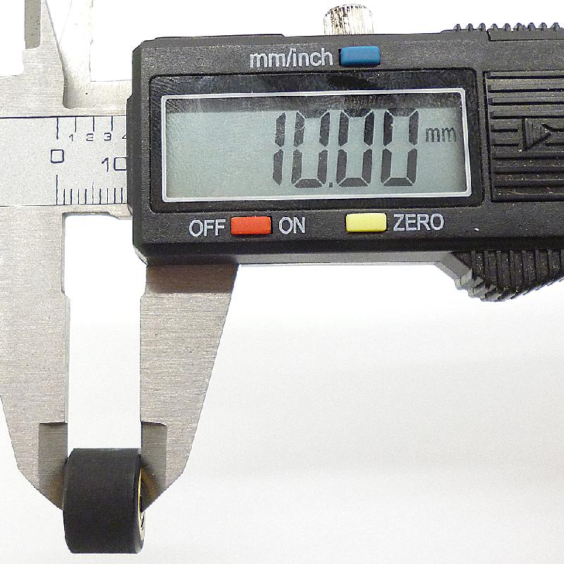 20pcs 4x10x14mm Vinyl Cutter Copper Core Pinch Roller Cutting Plotter ...