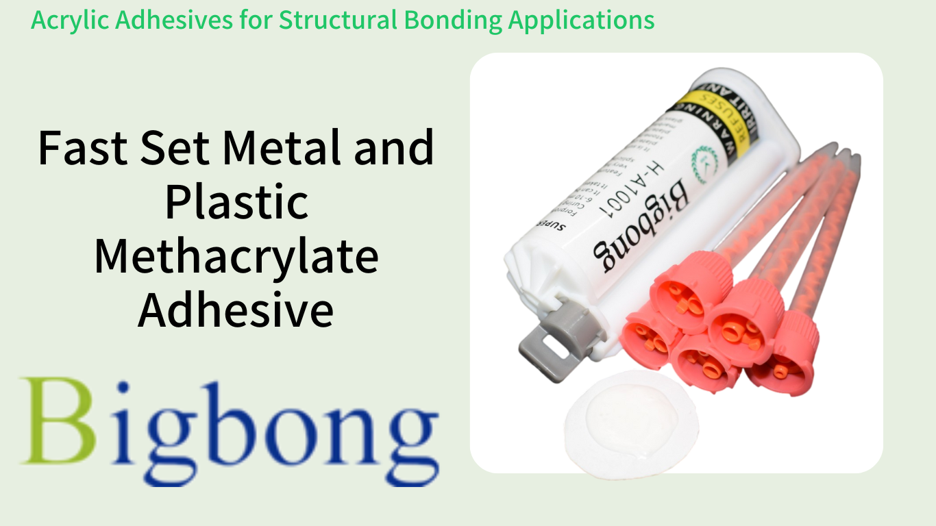 Fast Set Metal and Plastic Methacrylate Adhesive - Bigbong Glue Mall