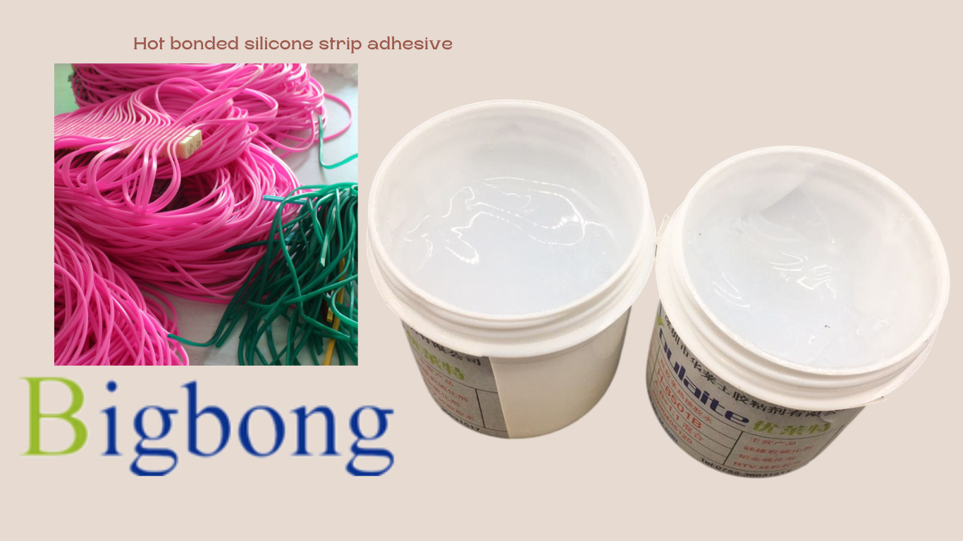 Hot-Vulcanized Silicone Strip Glue Food-Grade Silica Gel Strip Adhesive ...